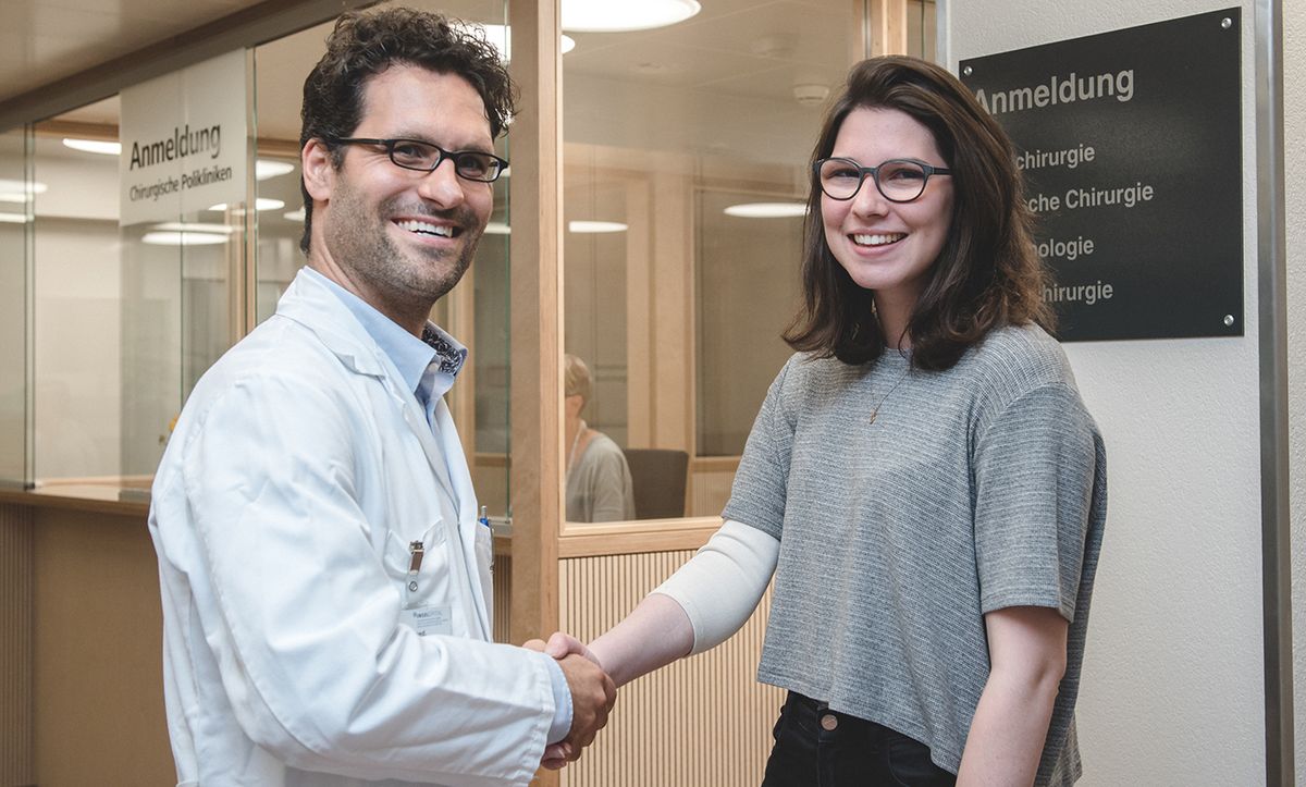 Erfolgreiche Oberarm-Replantation - BeSiC - Berner Simulations- und CPR ...